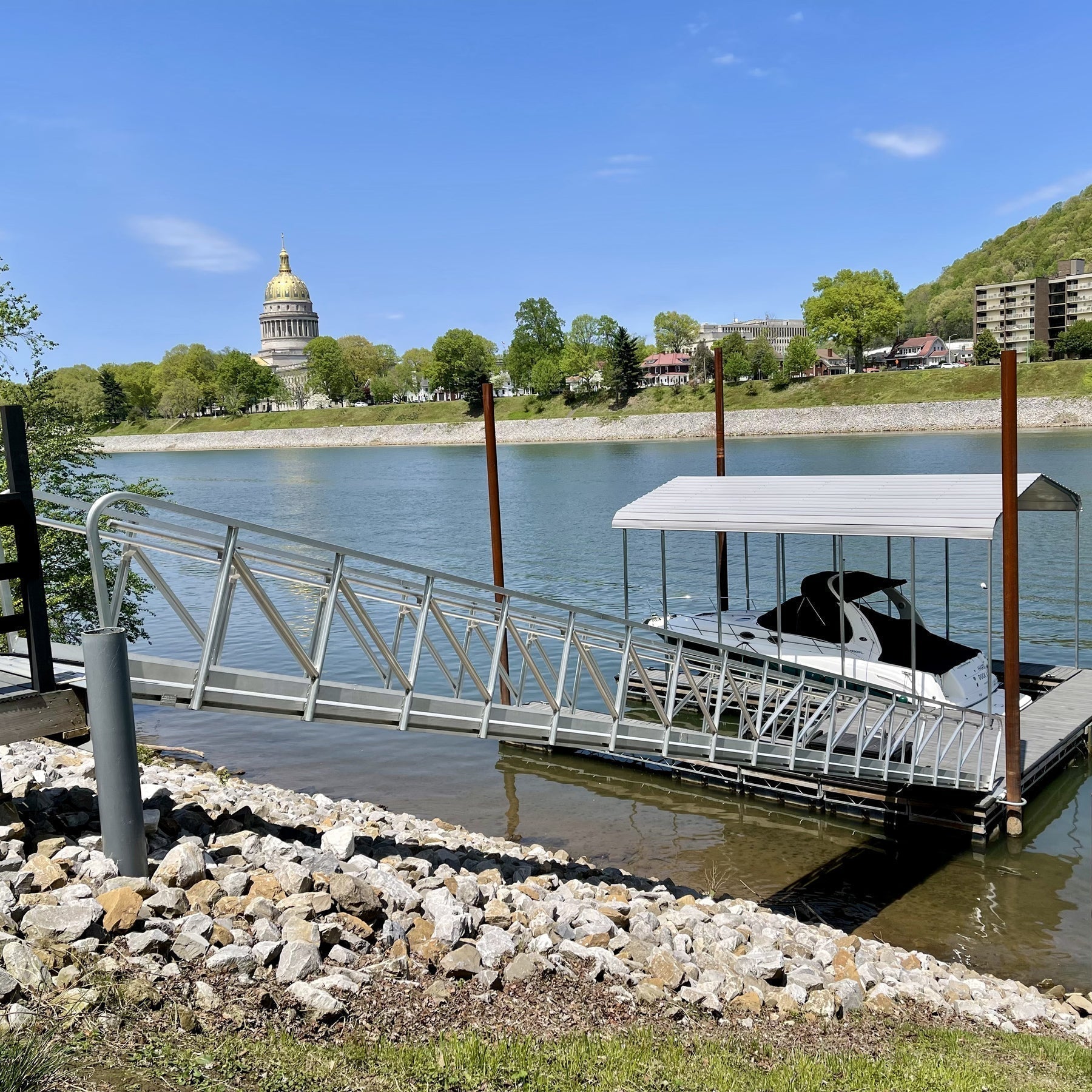 The Next Evolution in Dock Gangways – American Muscle Docks