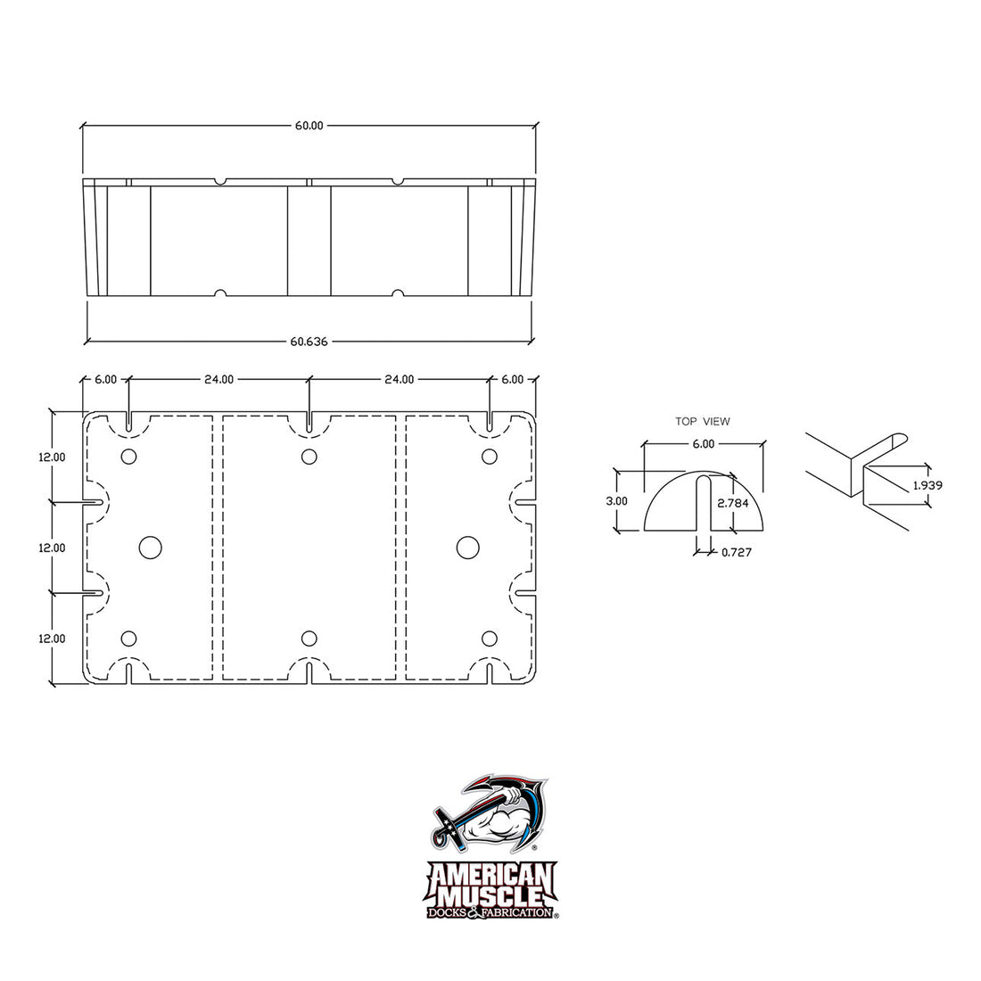 Float Drum - 3' x 5' – American Muscle Docks