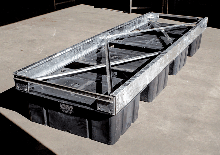 Simple Dock Kits – Floating & Stationary Docks | American Muscle Docks ...